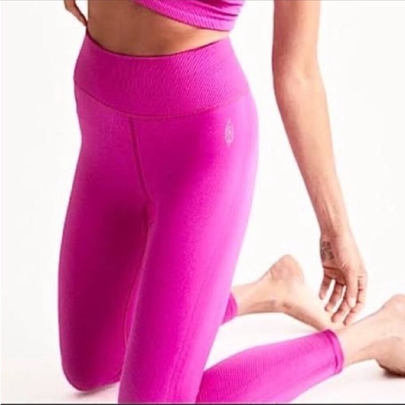 Free People | Pants & Jumpsuits | Nwt Free People Free Throw Ribbed ...